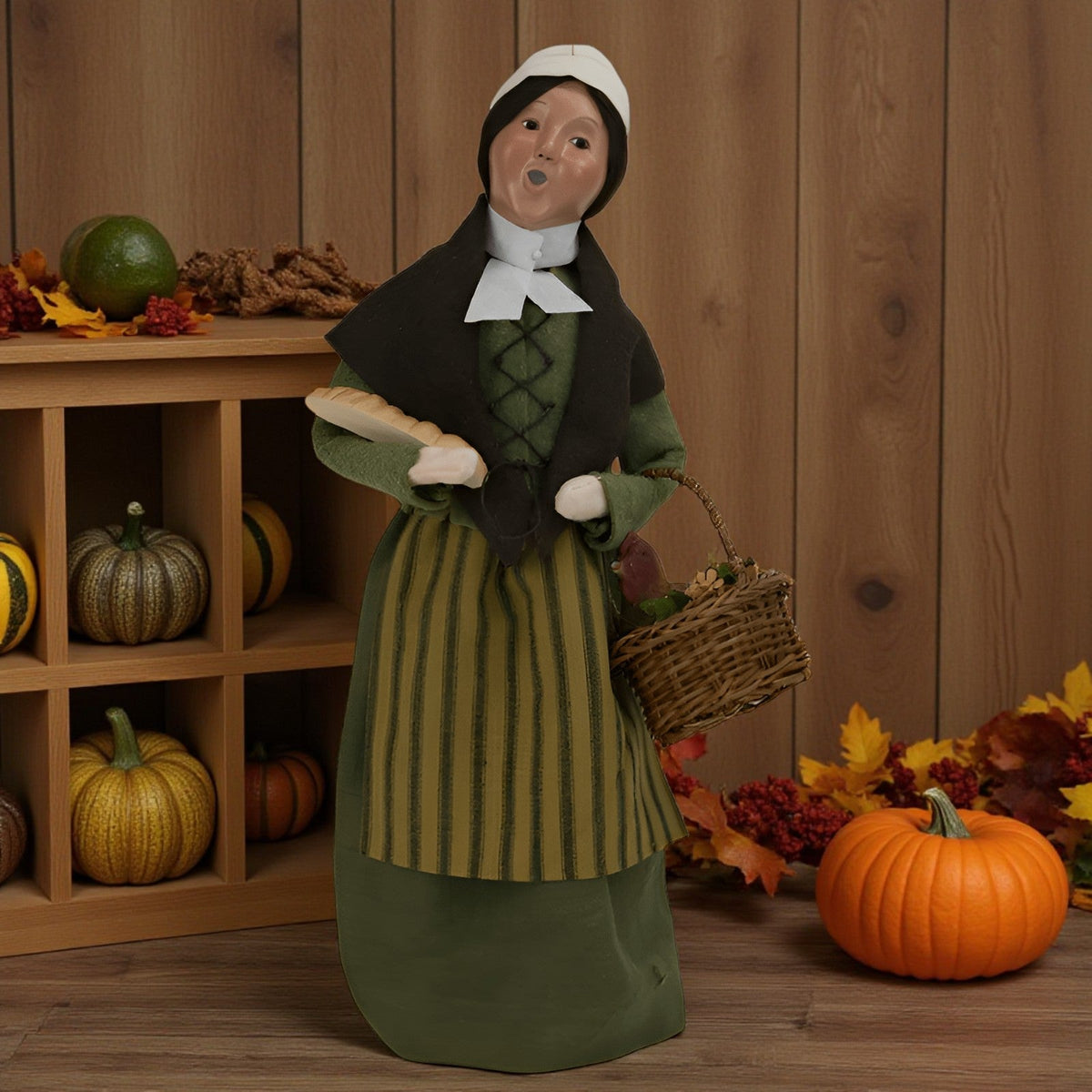 Byers' Choice Pilgrim Woman Caroler The Shops at Mount Vernon