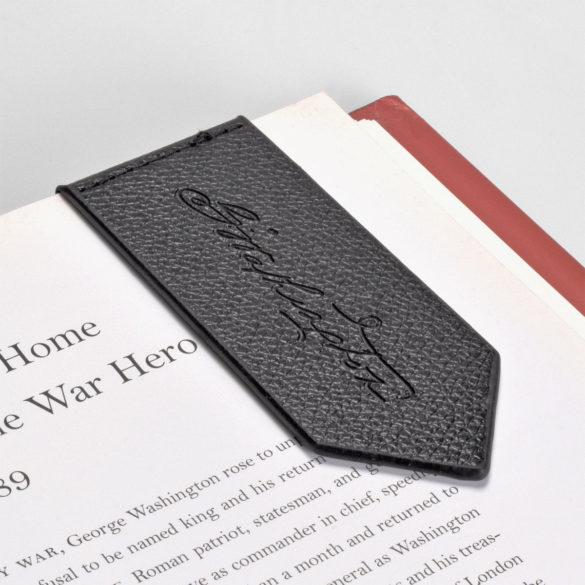 Faux Leather Magnetic Bookmark The Shops at Mount Vernon