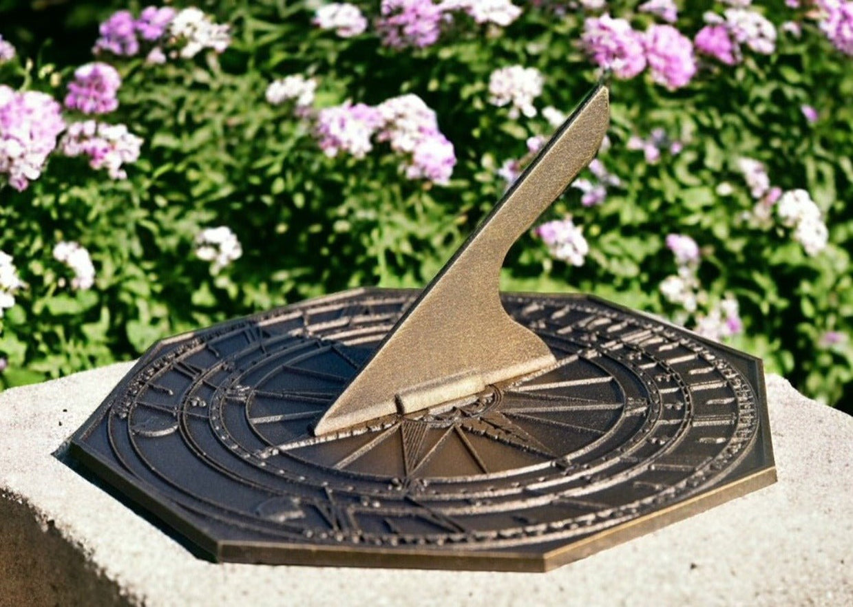 Sundial with Aged Bronze Finish_ Mount Vernon Shops — The Shops at ...