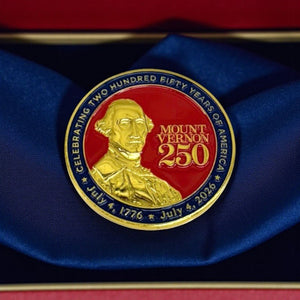 Mount Vernon 250th Commemorative Coin The Shops at Mount Vernon