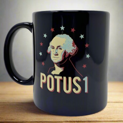 POTUS 1 Cobalt Mug The Shops at Mount Vernon