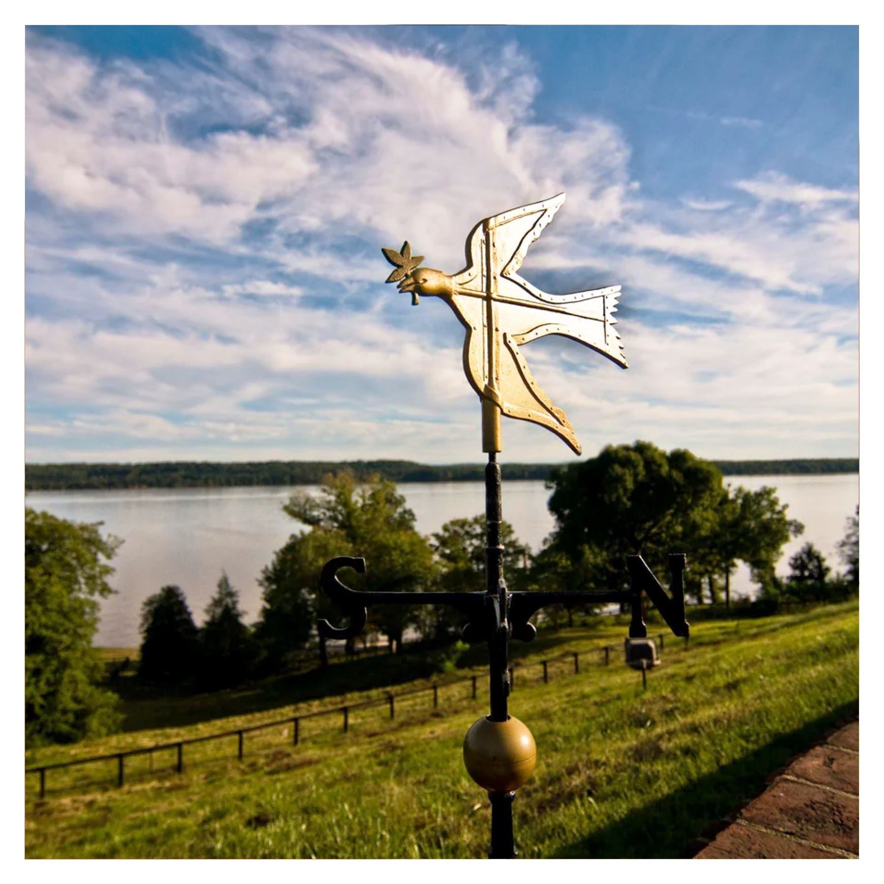 Dove of Peace Weathervane The Shops at Mount Vernon