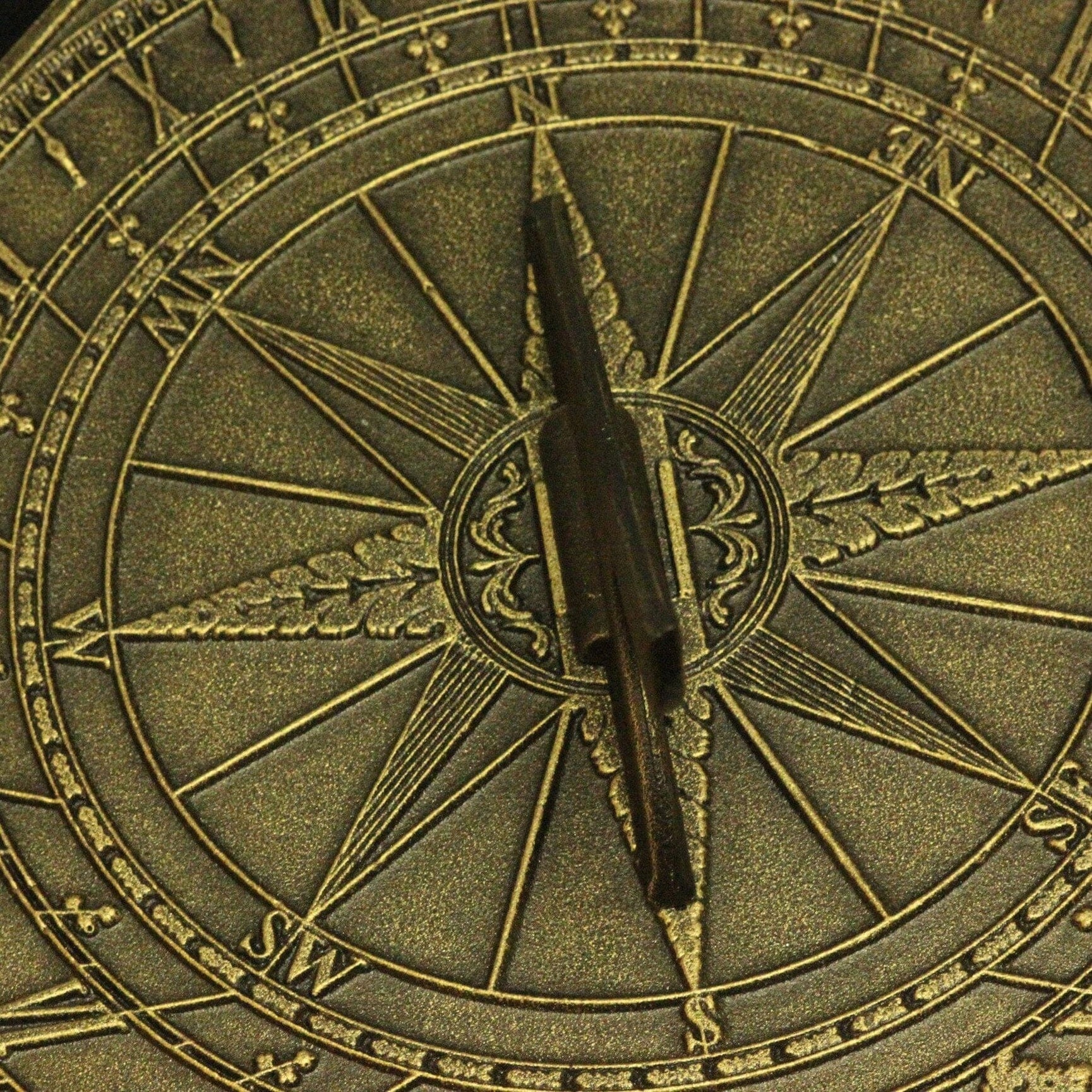 Sundial with Aged Bronze Finish_ Mount Vernon Shops — The Shops at ...