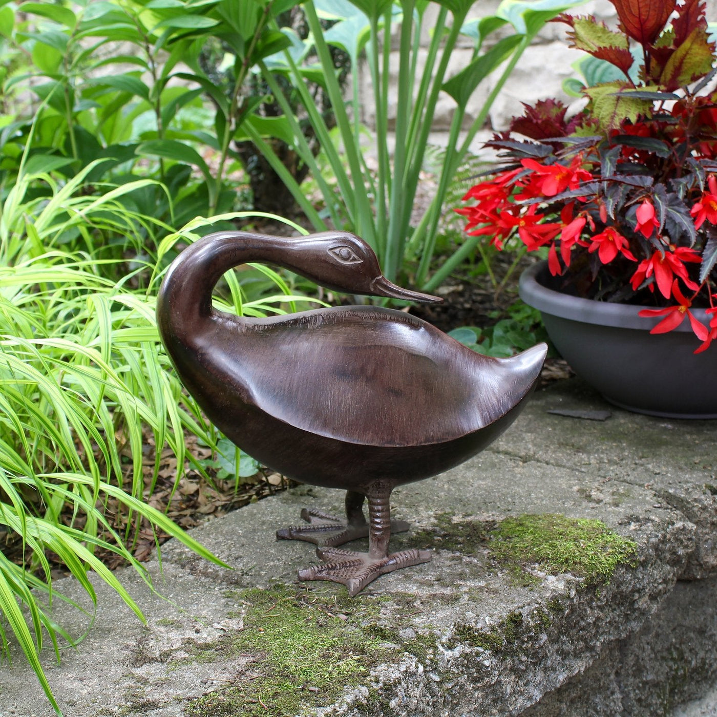 Goodbye Duck Garden Statue - Achla Designs The Shops at Mount Vernon