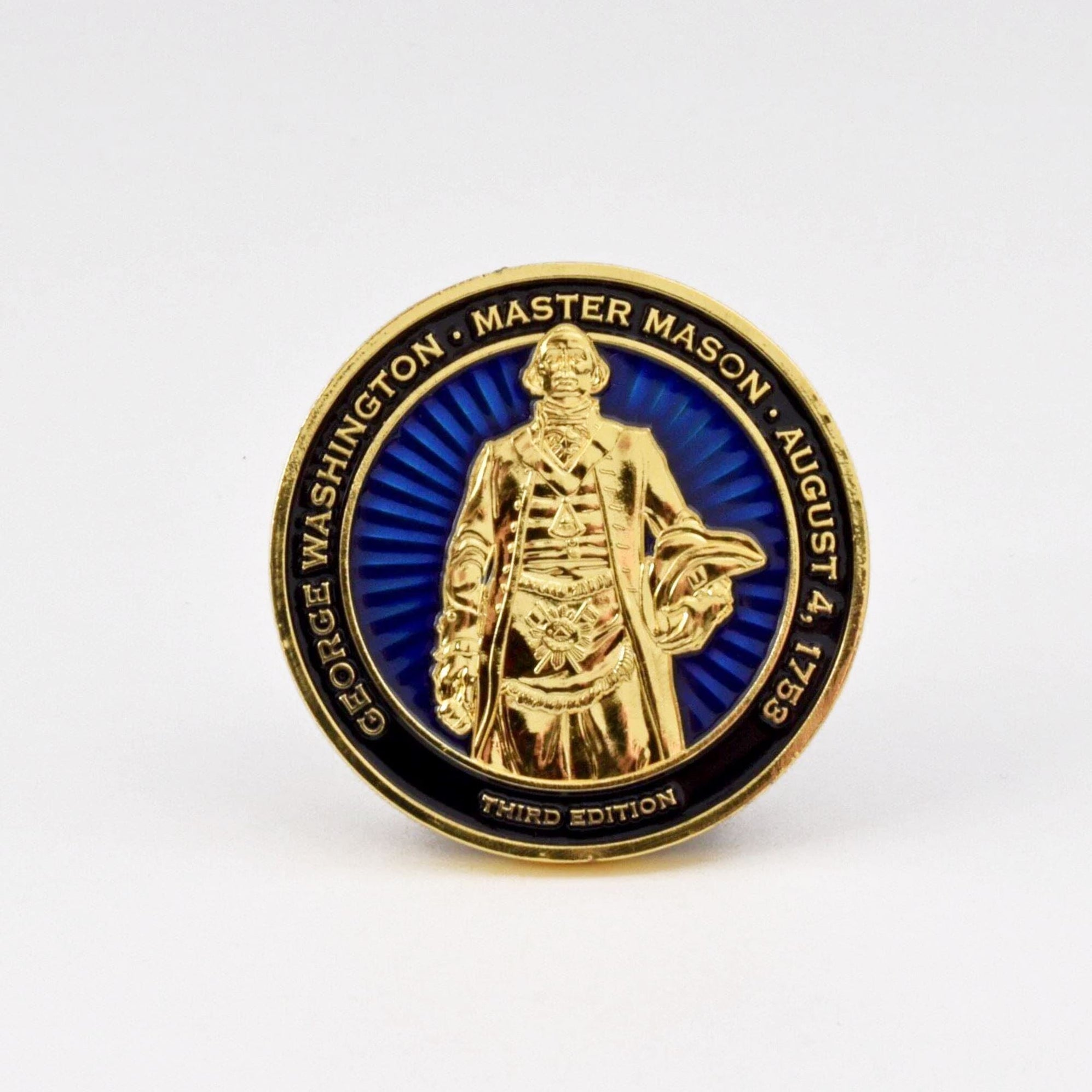 Master Mason Challenge Coin - Third Edition The Shops at Mount Vernon