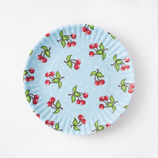Melamine Cherry Plates/ Set 4 The Shops at Mount Vernon