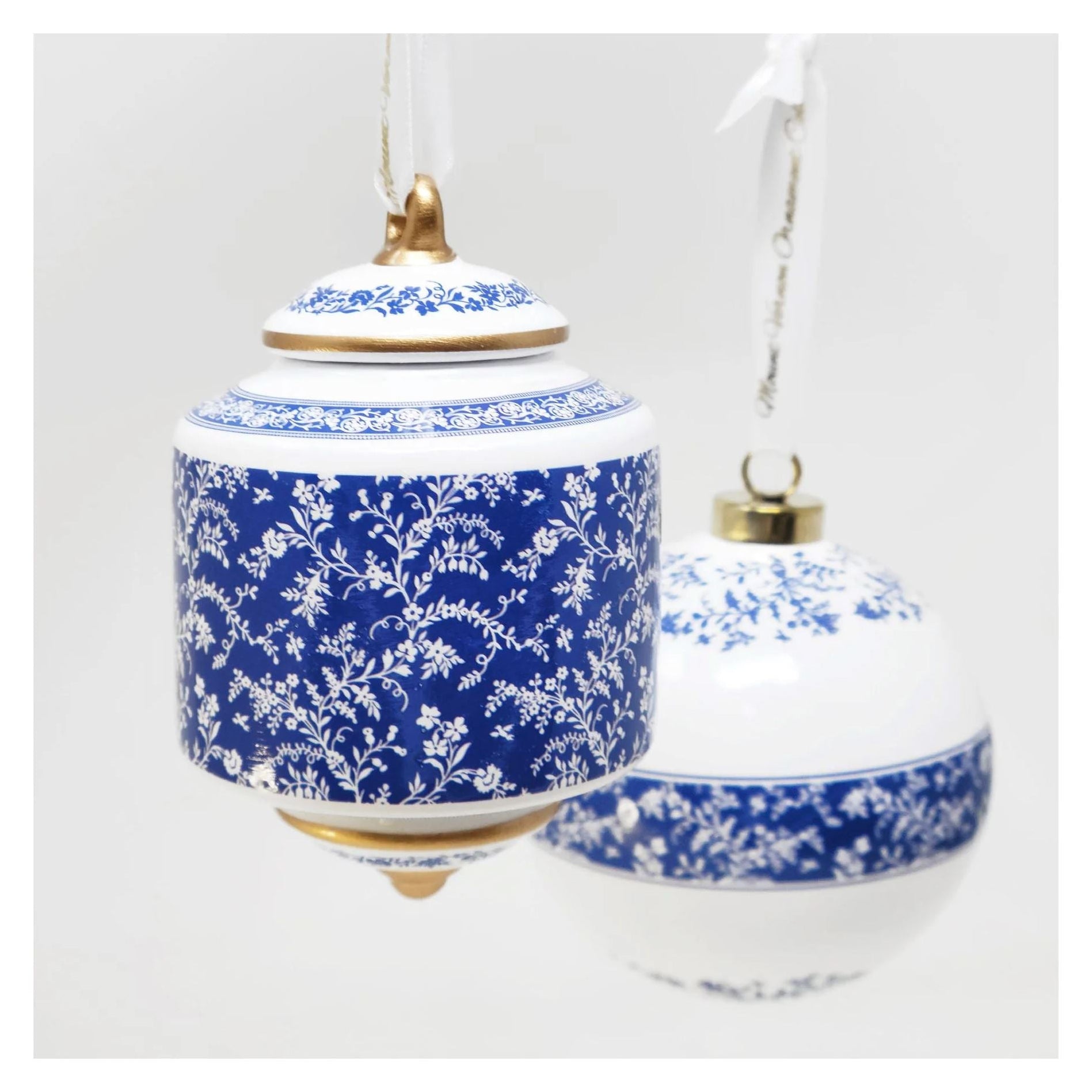 MV Ornament Collection - Porcelain Blue Room Cylinder The Shops at ...