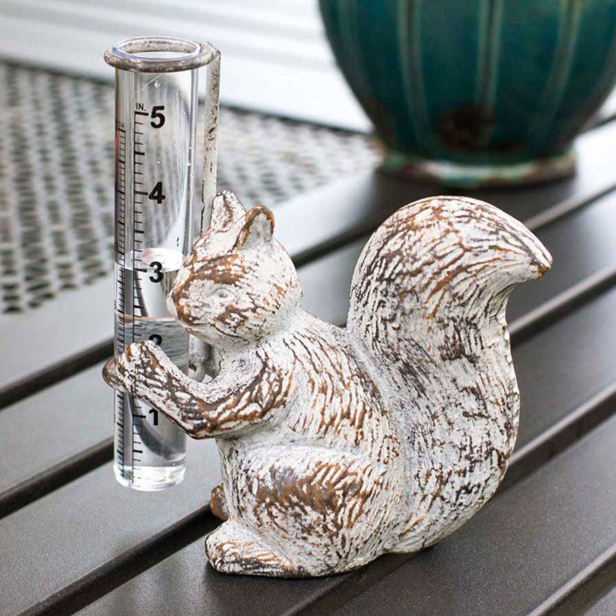 Rain Gauge - Rustic Squirrel The Shops at Mount Vernon